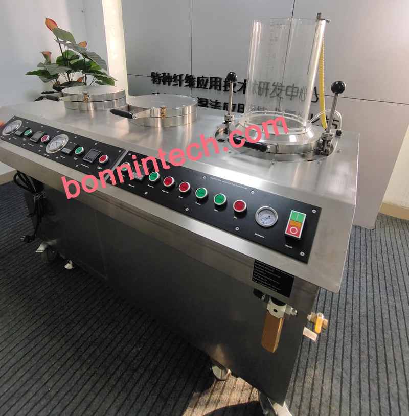 ورق دستی نوع TAPPI دینامیک Pulp Former Rapid Koethen Hand Sheet